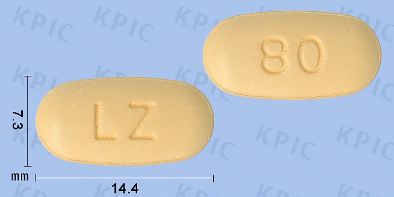 렉라자 정 [80mg] ( Leclaza tab [80mg]) | 의약품정보 | 의료정보 | 건강정보 | 서울아산병원